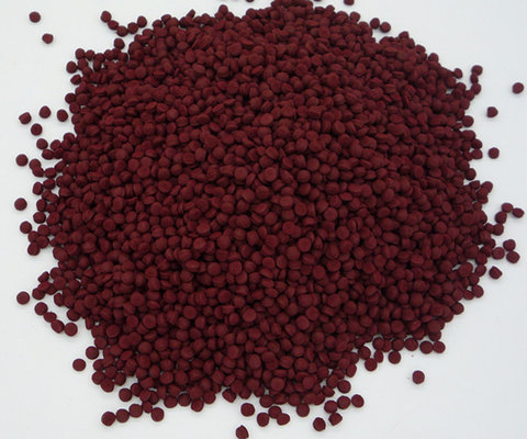 China Rubber Dark Red Masterbatch , OEM / ODM Service Pigment Masterbatch supplier